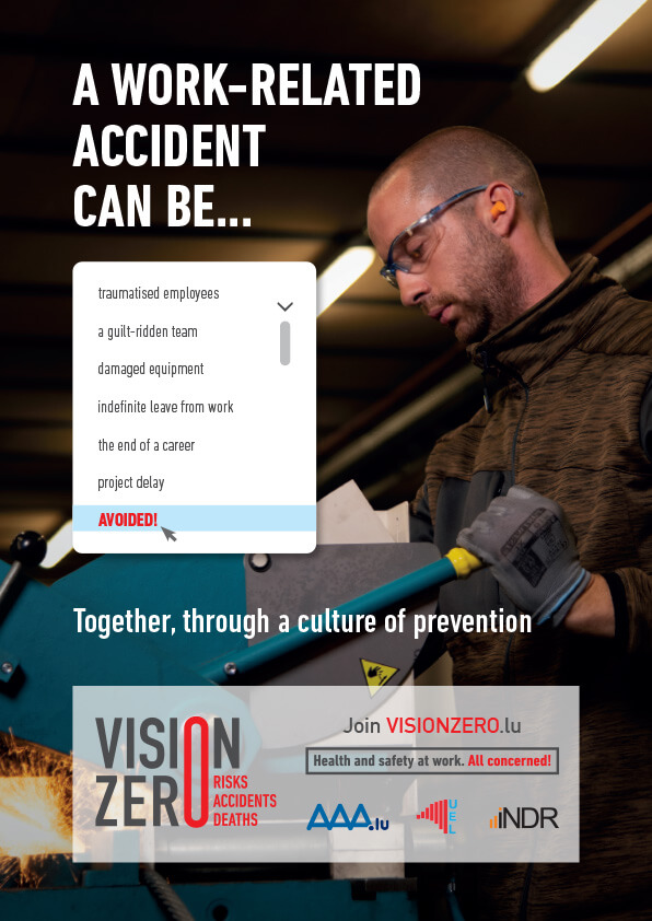 VISION ZERO - Health and safety at work. All concerned!